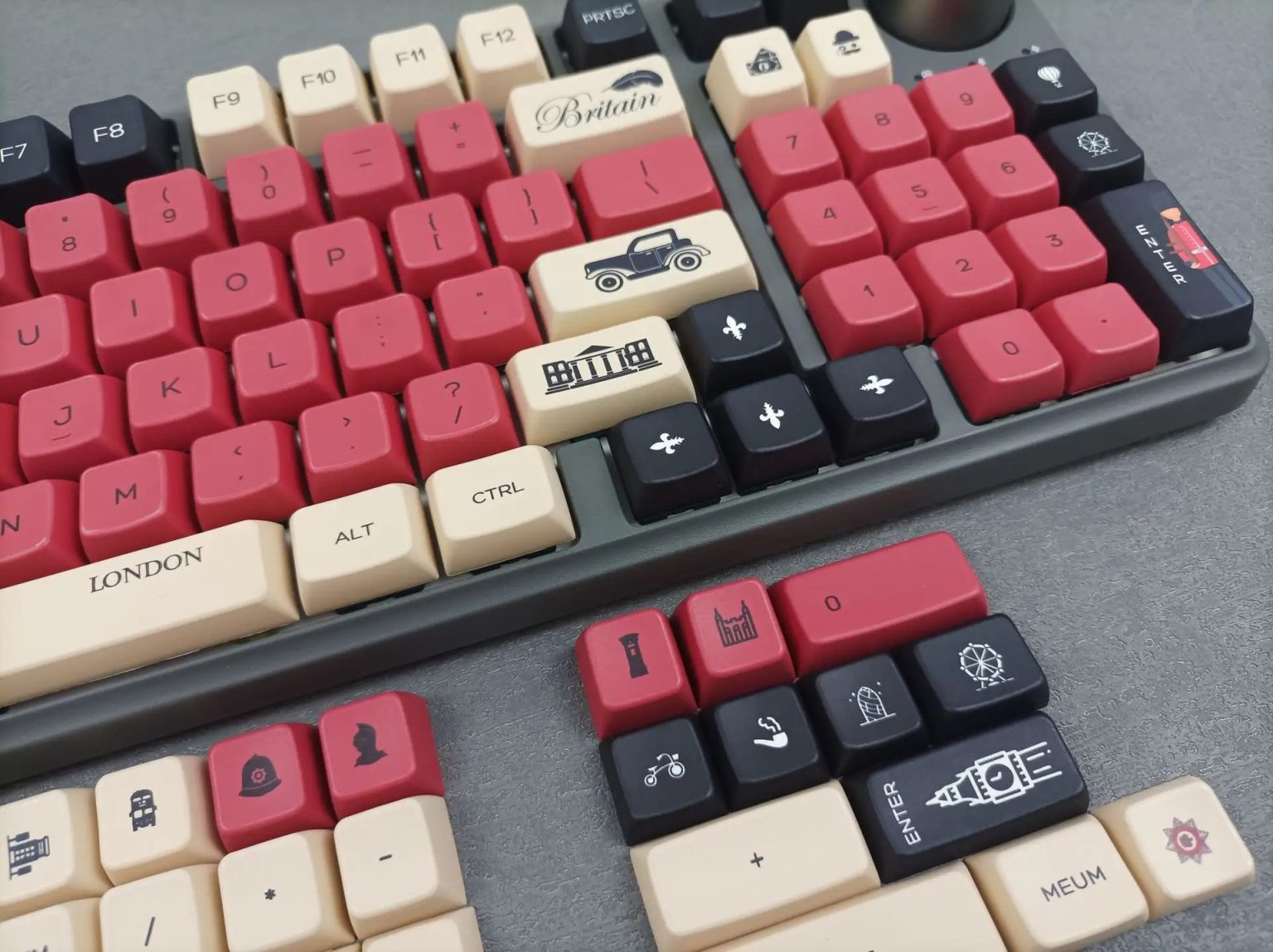 Solider Keycaps MDA Profile Sublimation PBT Keycaps for Mechanical ...